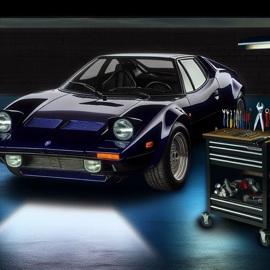 El impresionante De Tomaso Pantera de Elvis Presley en 1971 - C3 Care ...