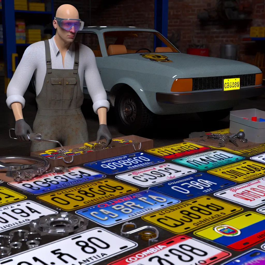Colores de placas en Colombia: ¿qué significan y por qué? - C3 Care Car ...