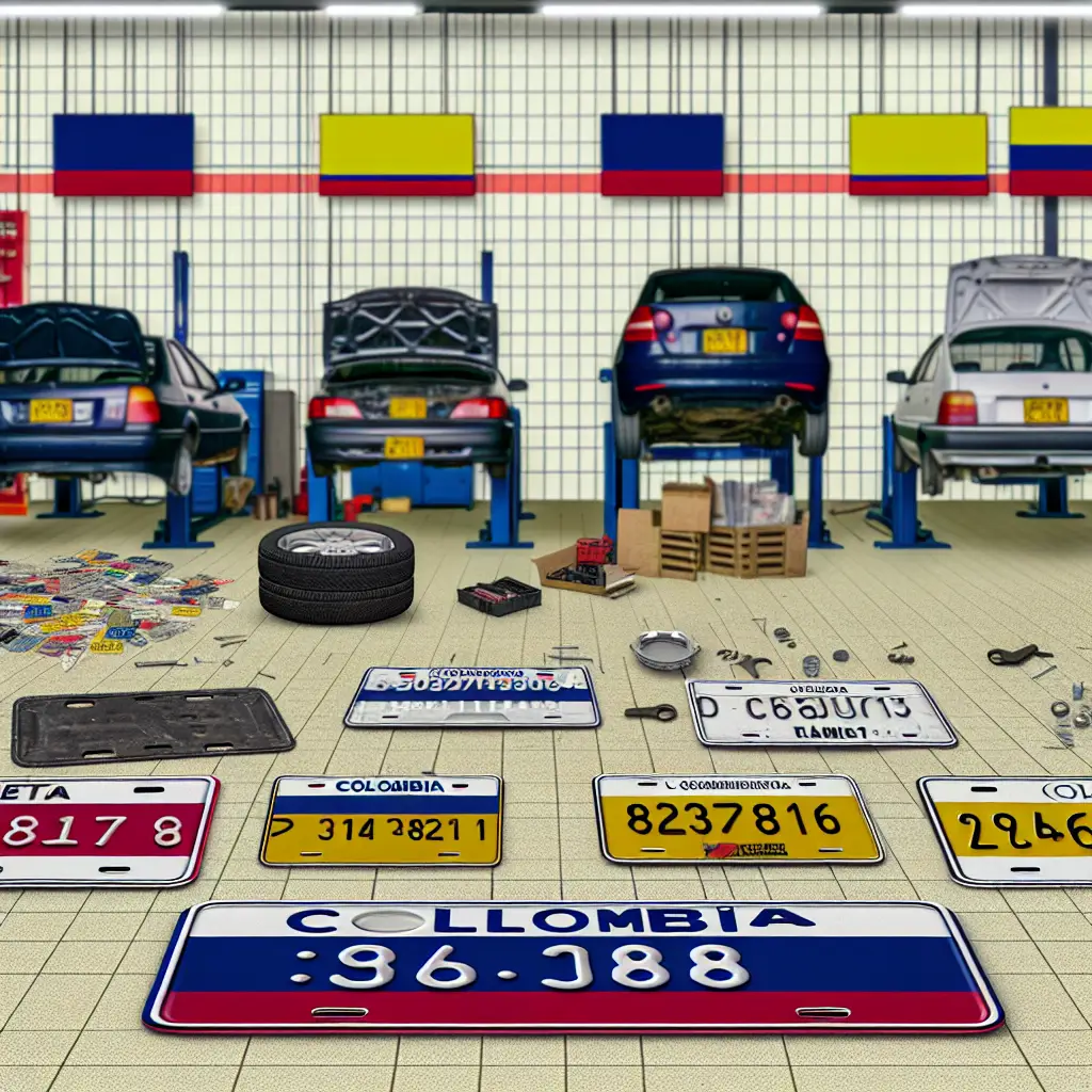 Tipos de placas en Colombia: Guía completa para propietarios - C3 Care ...