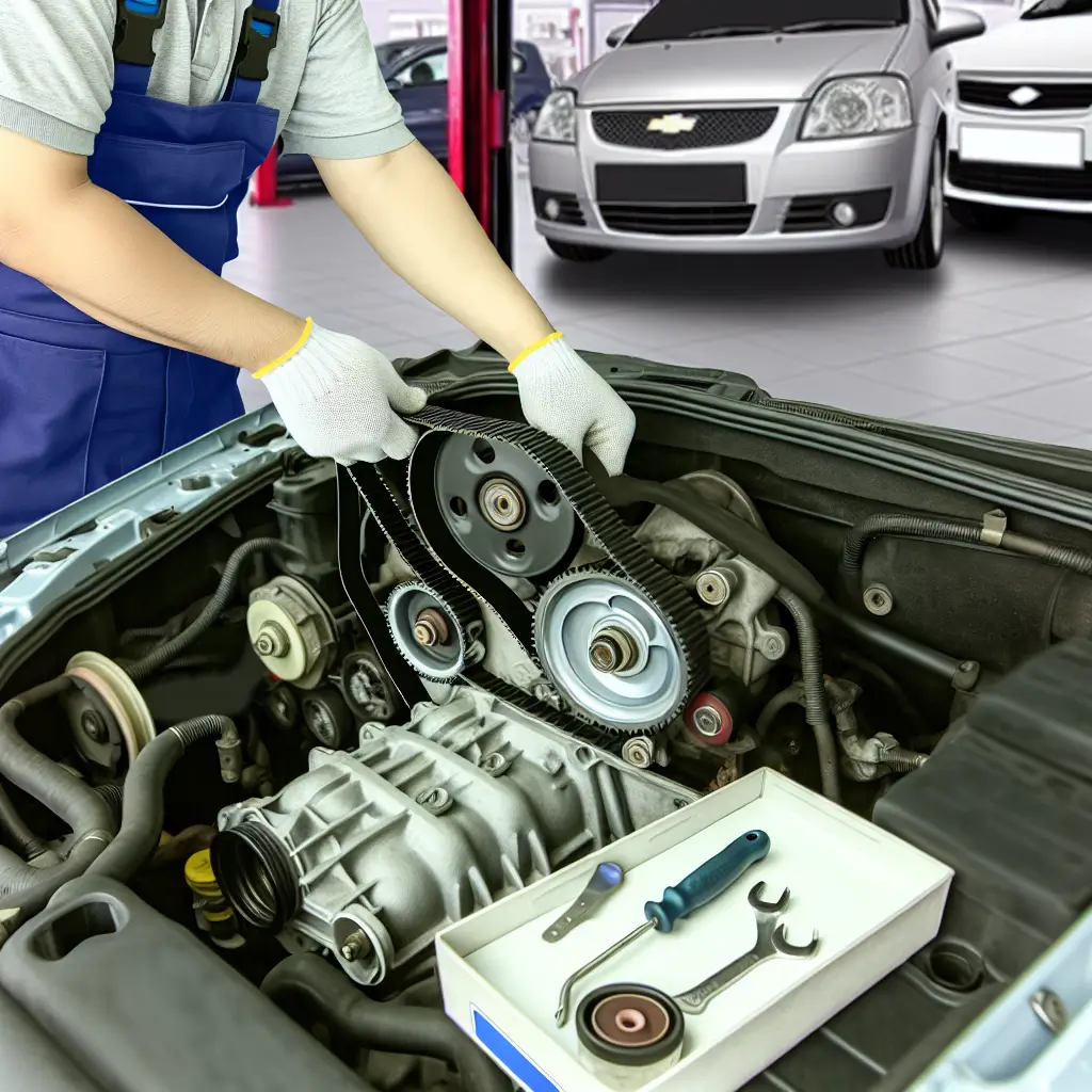 Guía completa para el cambio de correa de distribución Chevrolet Aveo ...