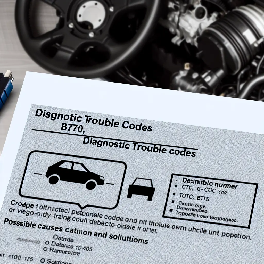 Diagnóstico y solución del código DTC B1770 en vehículos - C3 Care Car ...