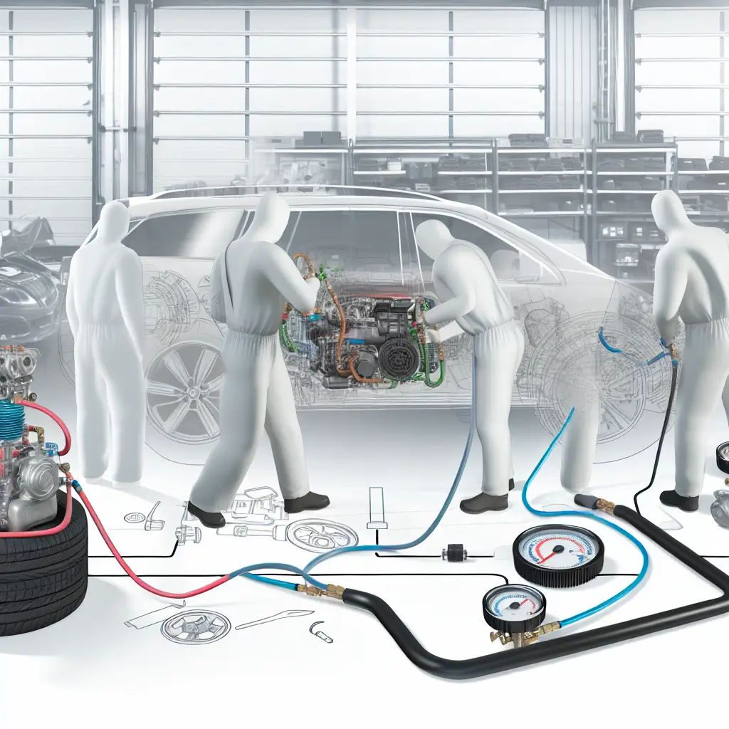 Guía completa: cómo cargar el gas del aire acondicionado automotriz - C3 Care Car Center