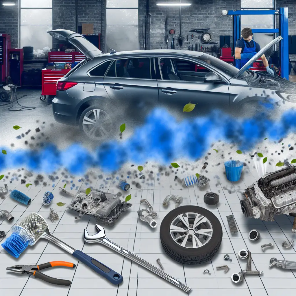 Cómo eliminar el humo azul de tu auto efectivamente - C3 Care Car Center