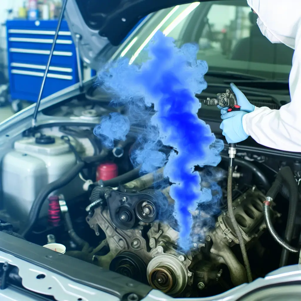 Causas y soluciones del humo azul en tu automóvil - C3 Care Car Center