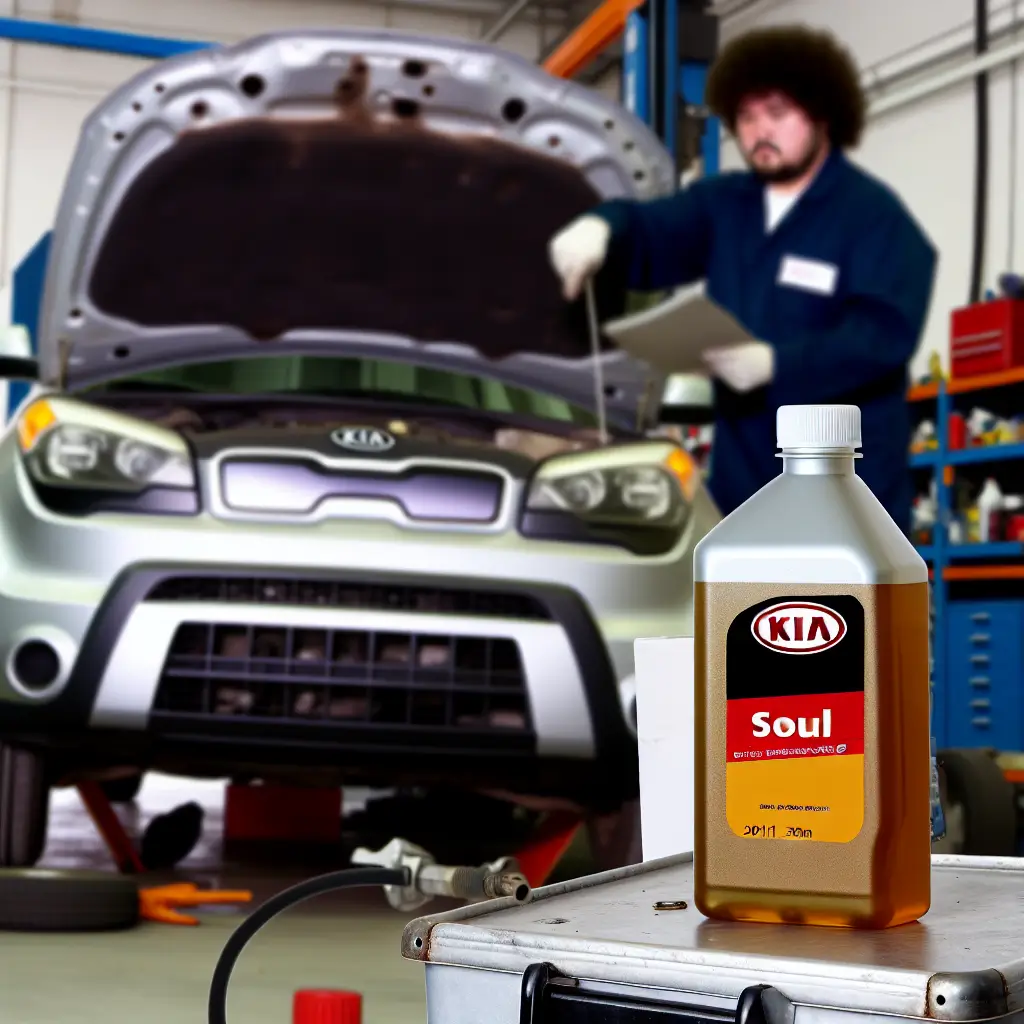 2011 Kia Soul Oil Capacity