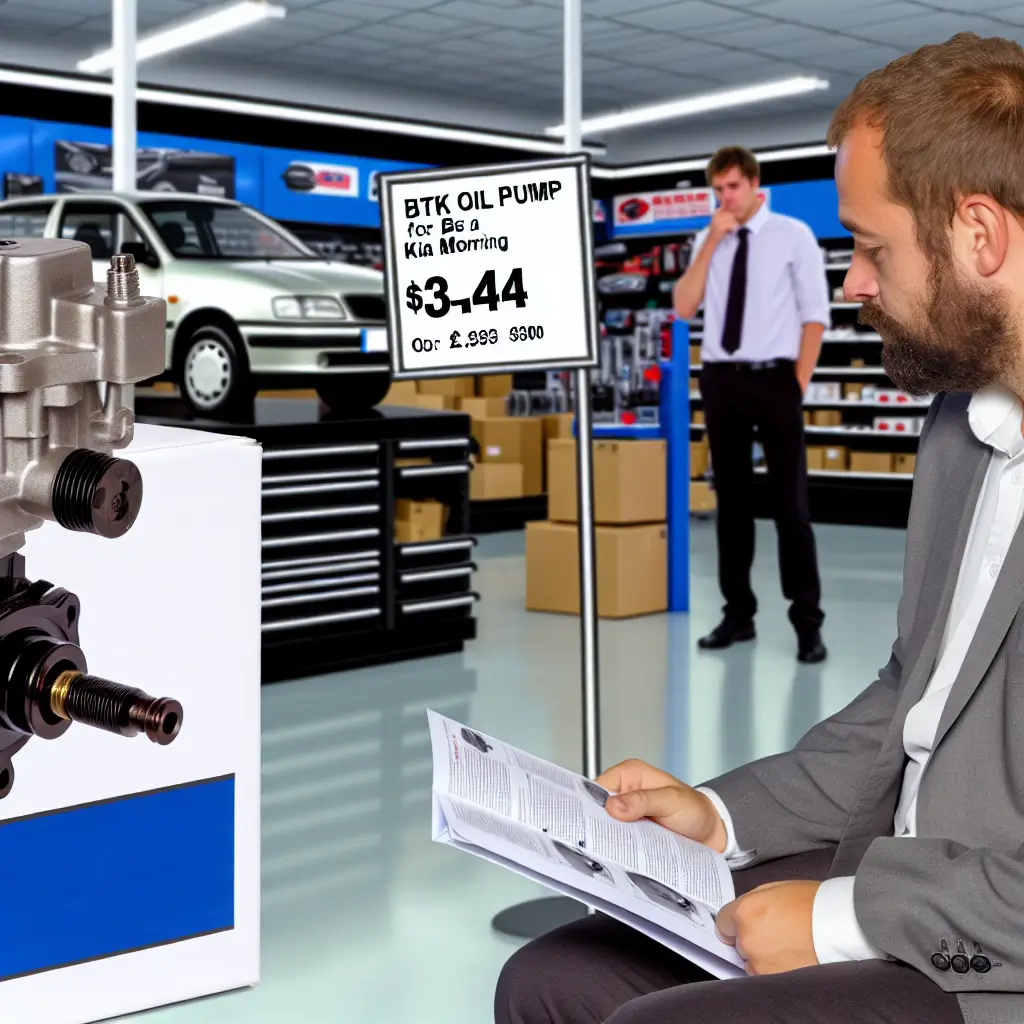 Precios de bomba de aceite BTK para Kia Morning - C3 Care Car Center