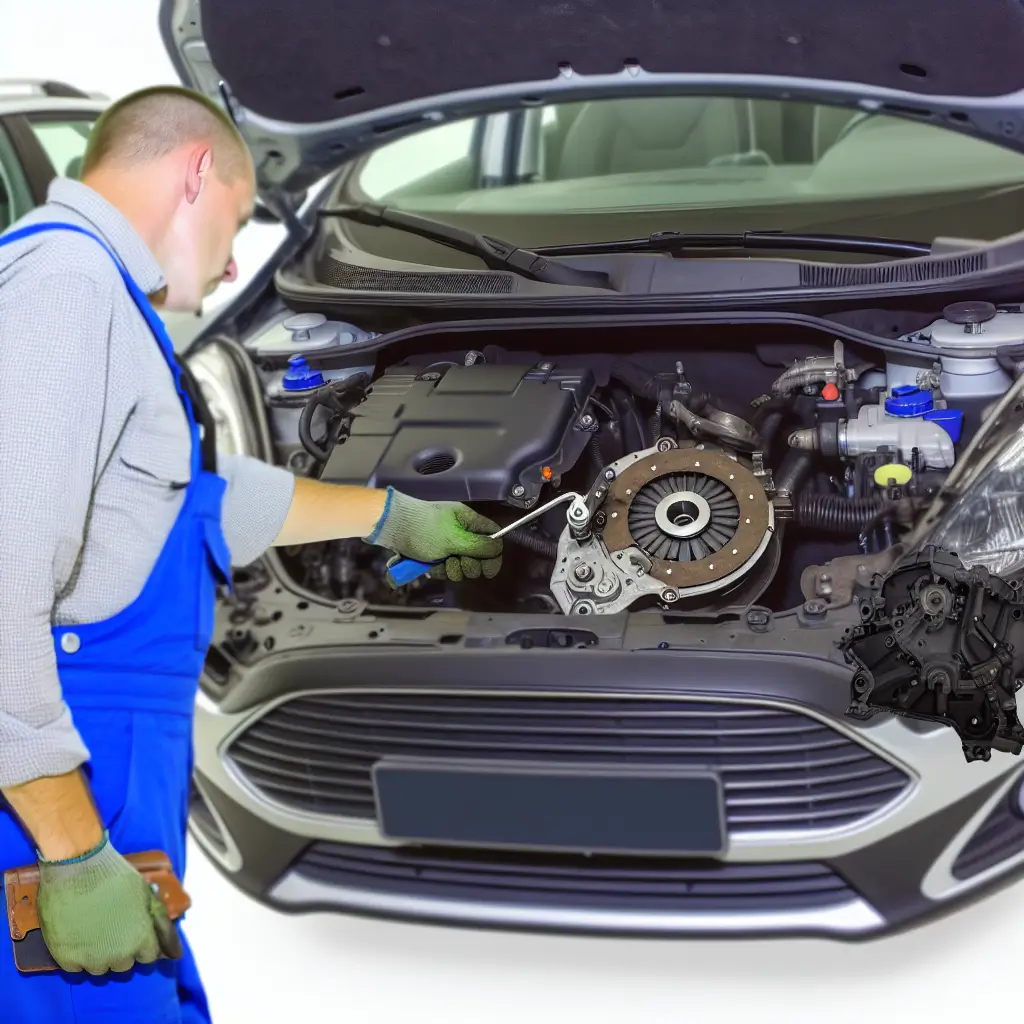 Ubicación de la pera del embrague en un Ford Fiesta - C3 Care Car Center