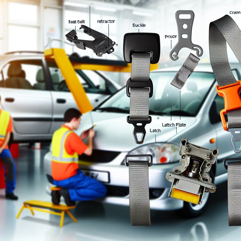 Conoce las partes del cinturón de seguridad y su función - C3 Care Car ...