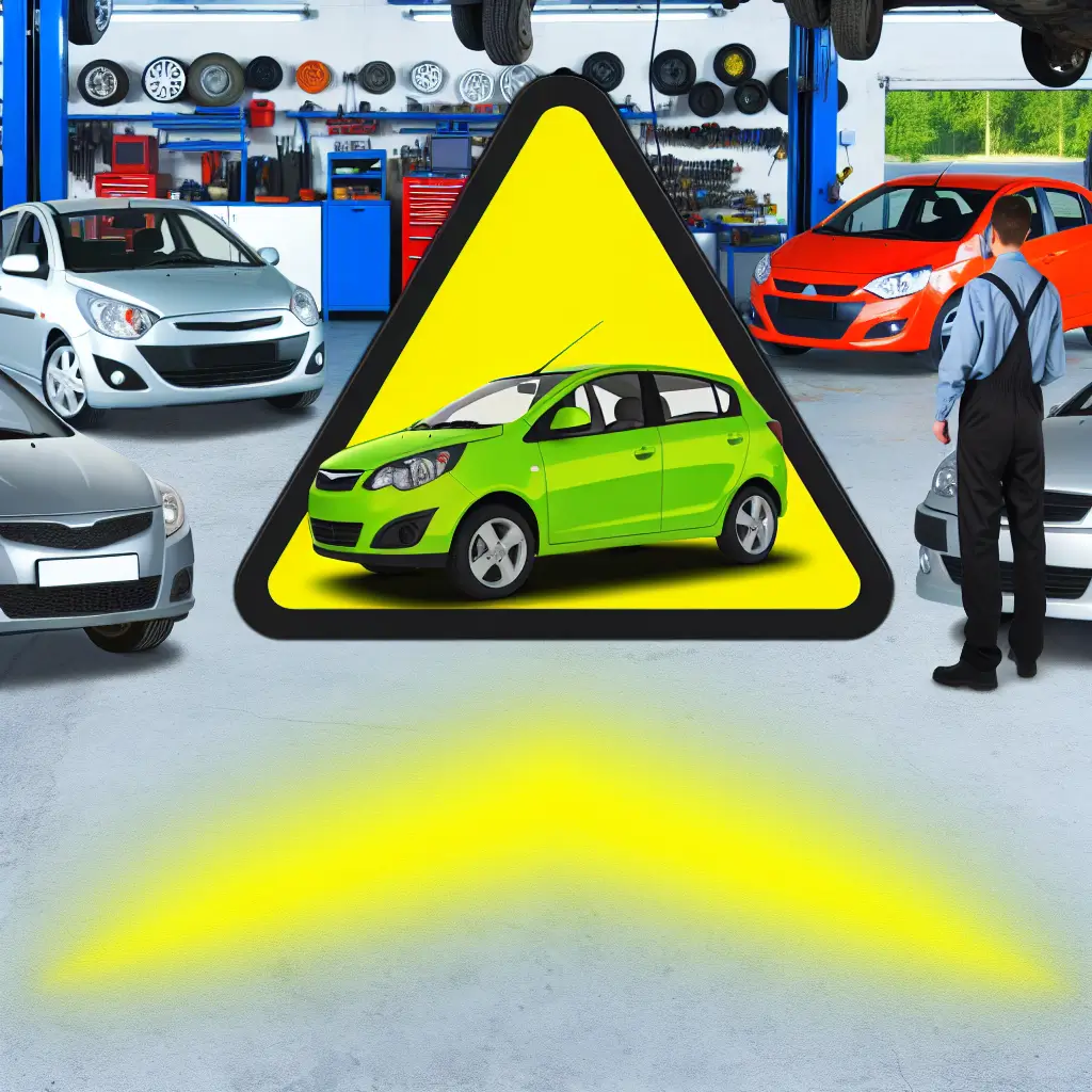 Triángulo amarillo: ¿Qué significa y cómo afecta tu auto? - C3 Care Car ...