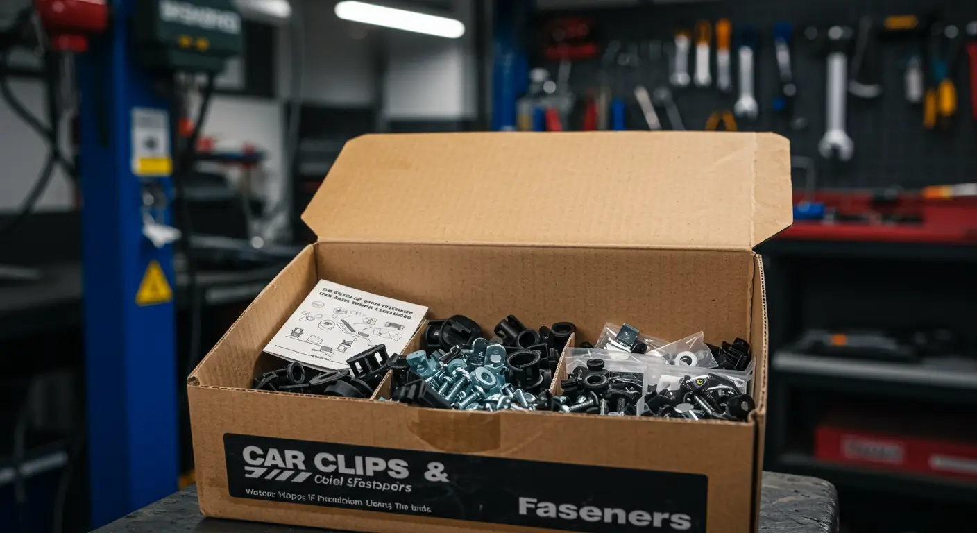 Caja de clips: esenciales en el mantenimiento automotriz innovador - C3 ...