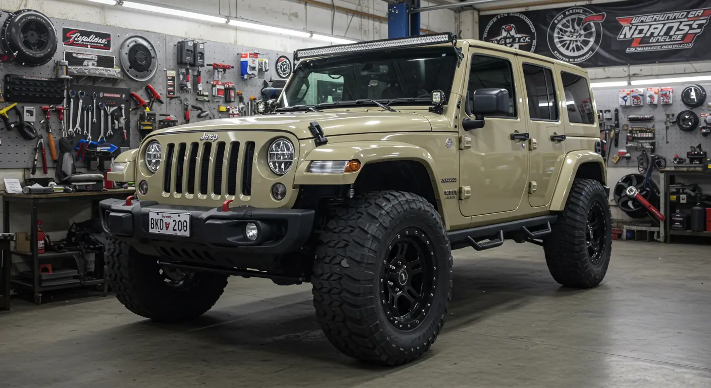 Descubre Accesorios para Jeep Wrangler en Bogotá 2025 - C3 Care Car Center