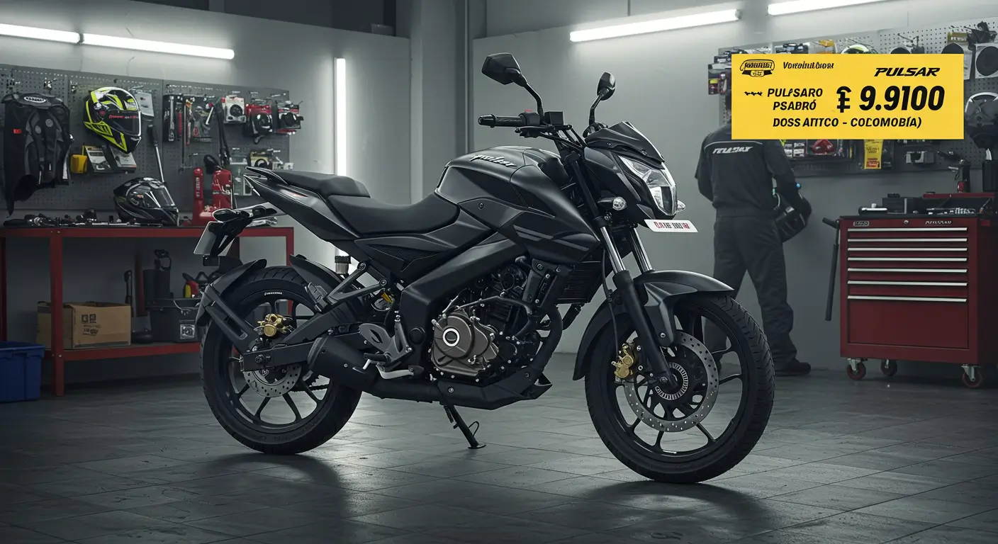Descubre el precio de la Pulsar NS 160 en Colombia - C3 Care Car Center