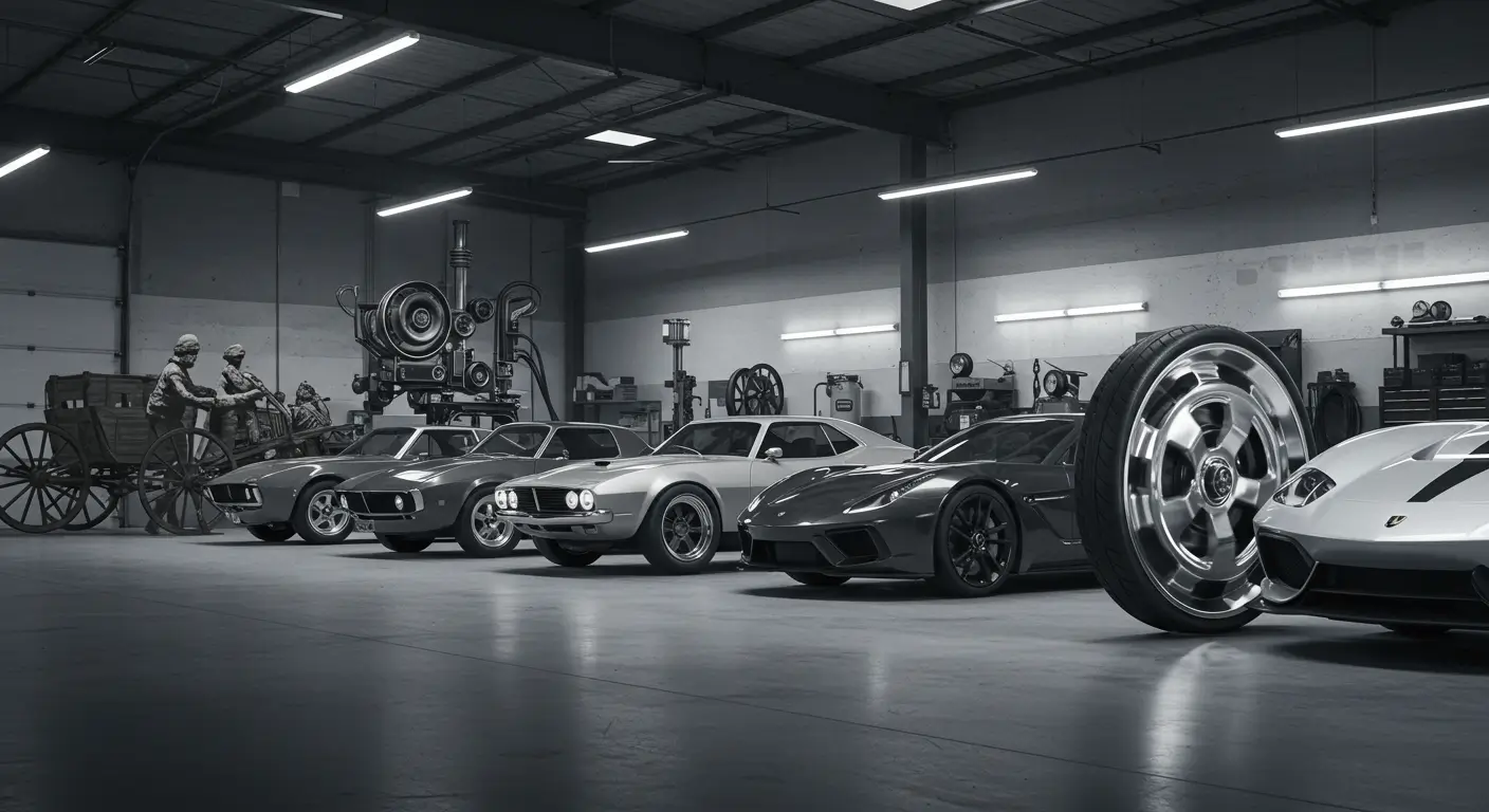 Descubre la Fascinante Evolución de la Rueda en Automóviles - C3 Care ...