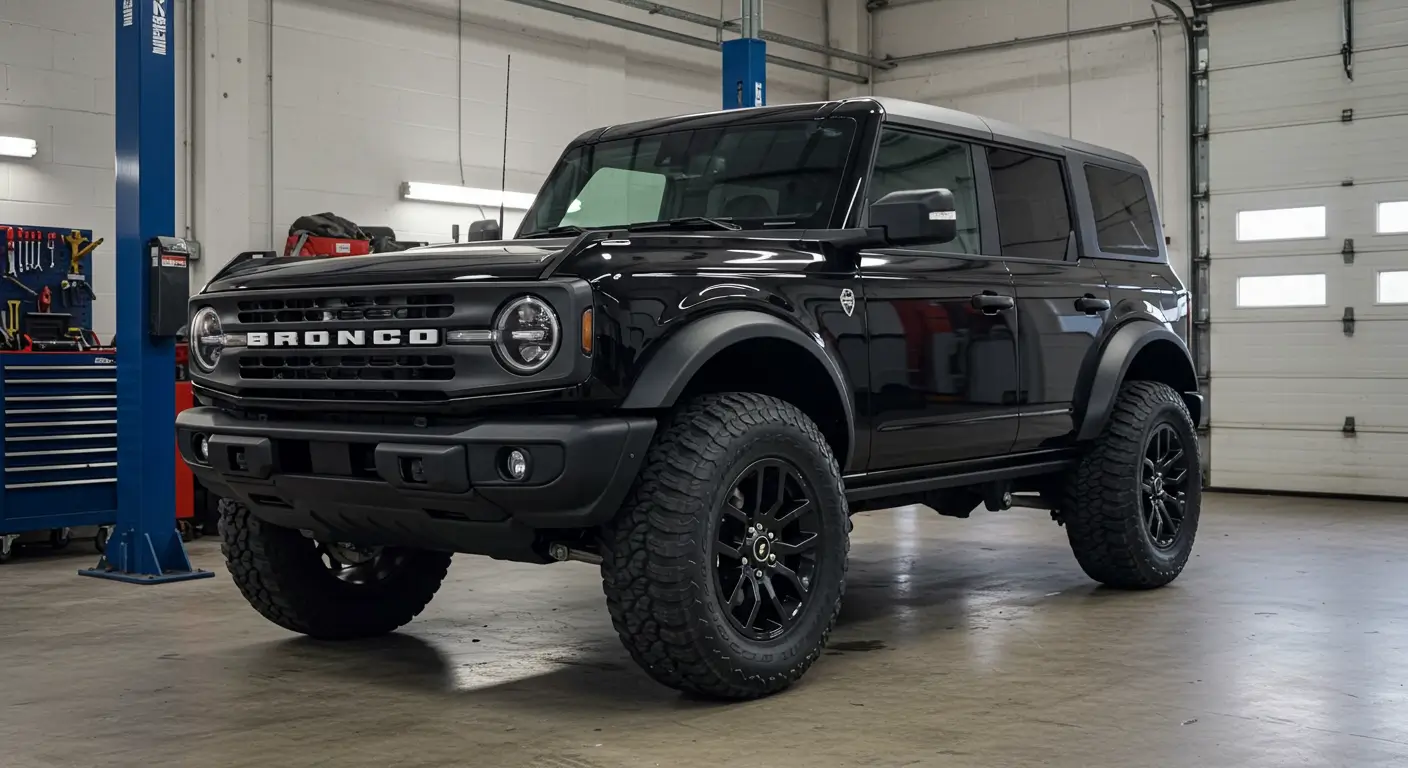 Descubre la Potencia del Ford Bronco Negra 2025 - C3 Care Car Center