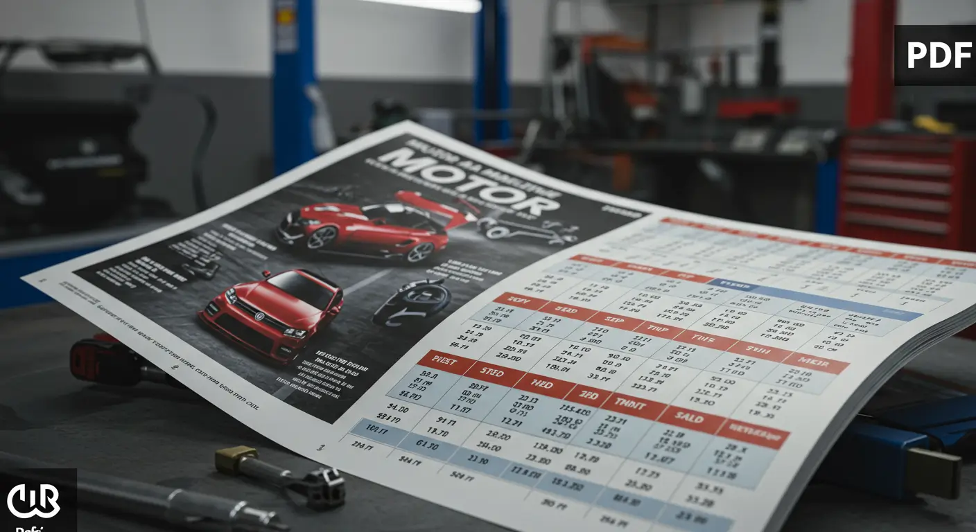 Descubre los precios revista Motor 2025 en formato PDF - C3 Care Car Center