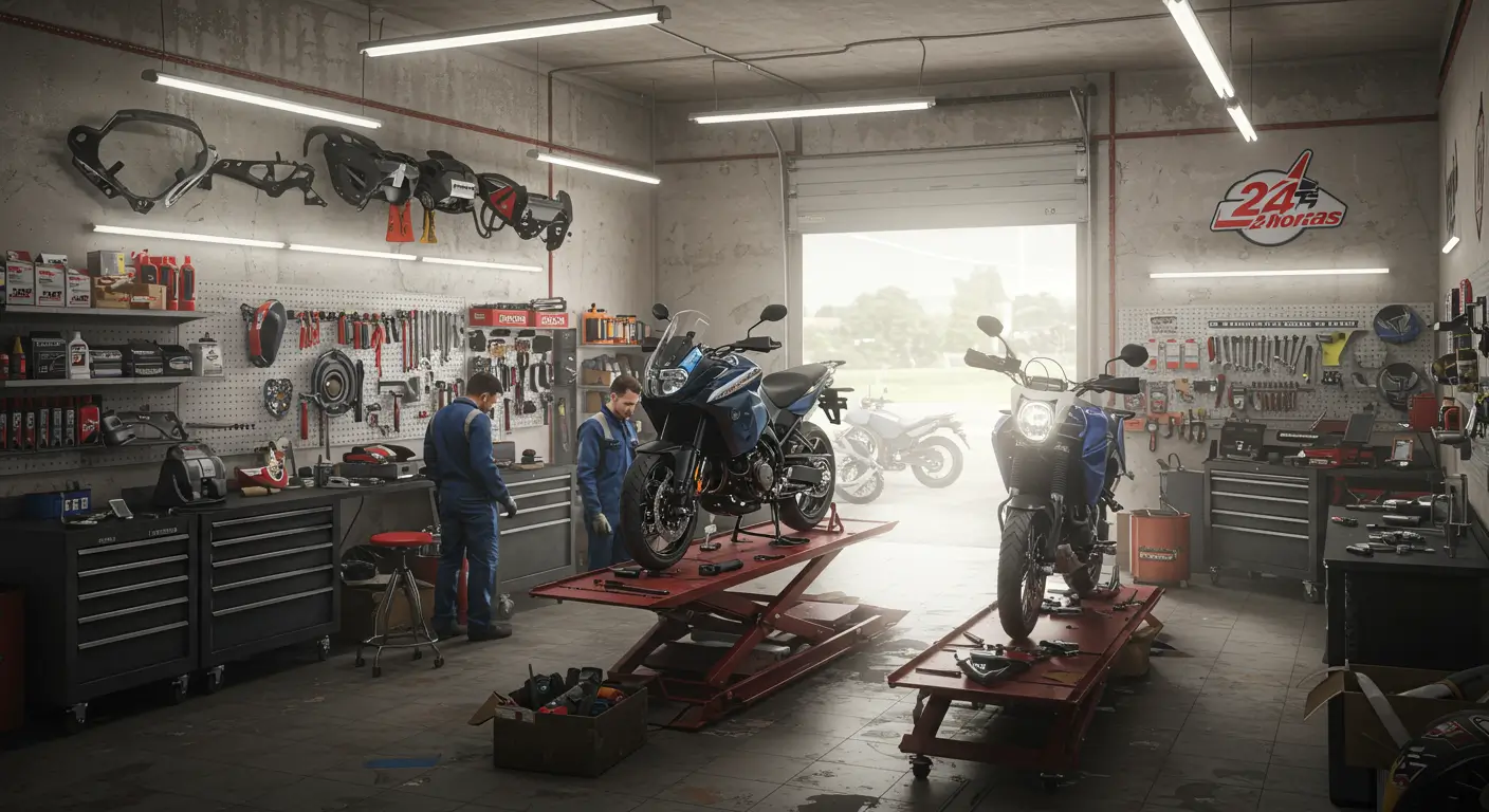 Servicio Experto en Taller Moto 24 Horas: Respuesta Inmediata - C3 Care ...