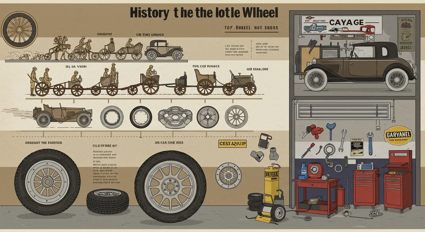 Descubre la fascinante historia de la rueda en automóviles - C3 Care ...