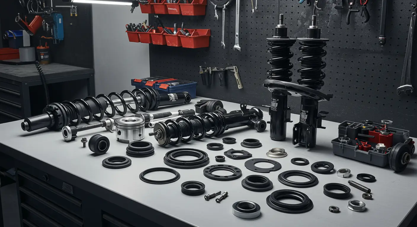 Descubre las partes de un amortiguador y su funcionamiento - C3 Care ...