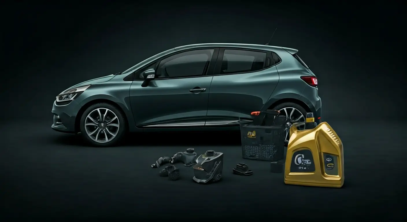 cambio de aceite renault clio tce - C3 Care Car Center