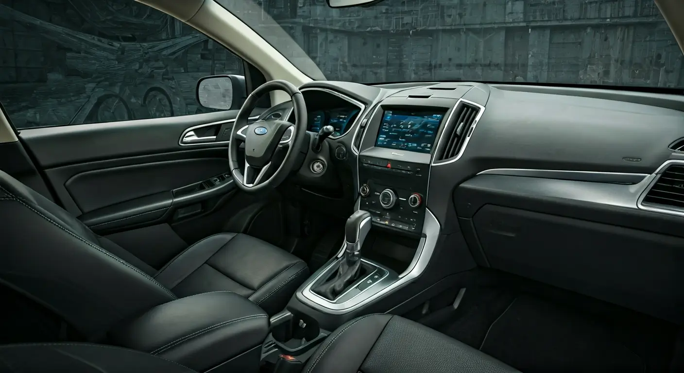 Ford Edge interior - C3 Care Car Center