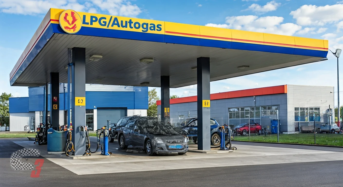 Gasolinera con GLP Autogas - C3 Care Car Center