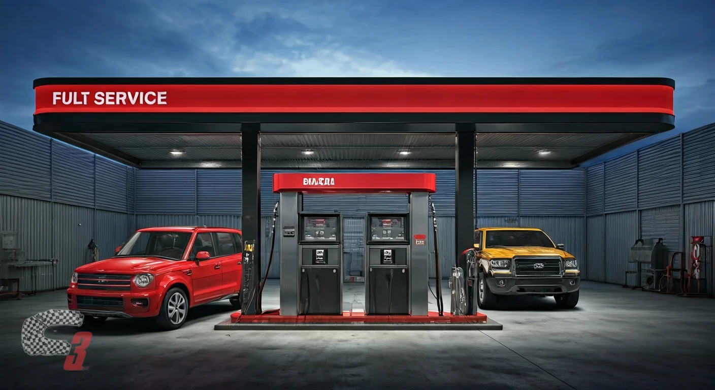 Gasolinera con servicio completo - C3 Care Car Center