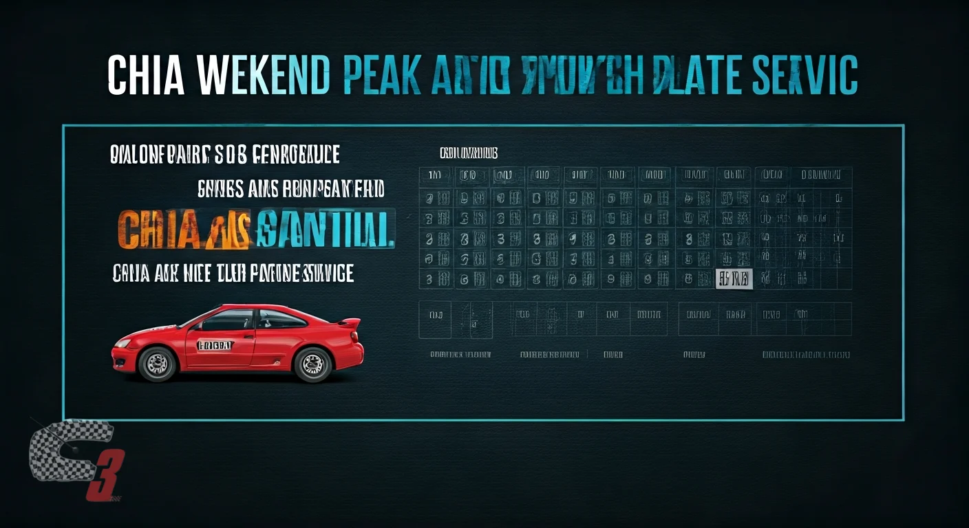 ¿horario de pico y placa chia fin de semana 2026? - C3 Care Car Center
