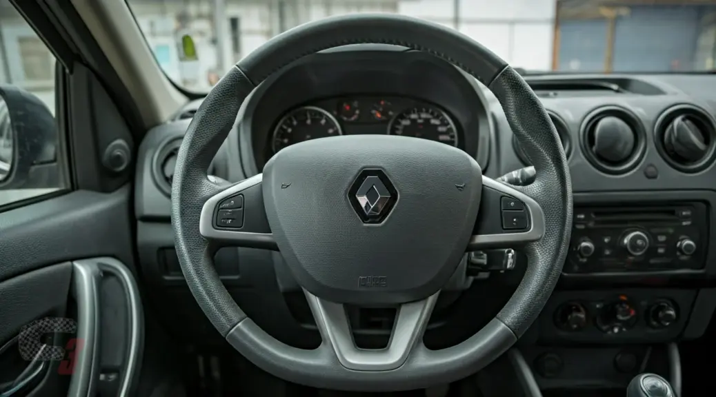 Volante torcido Renault Duster - C3 Care Car Center