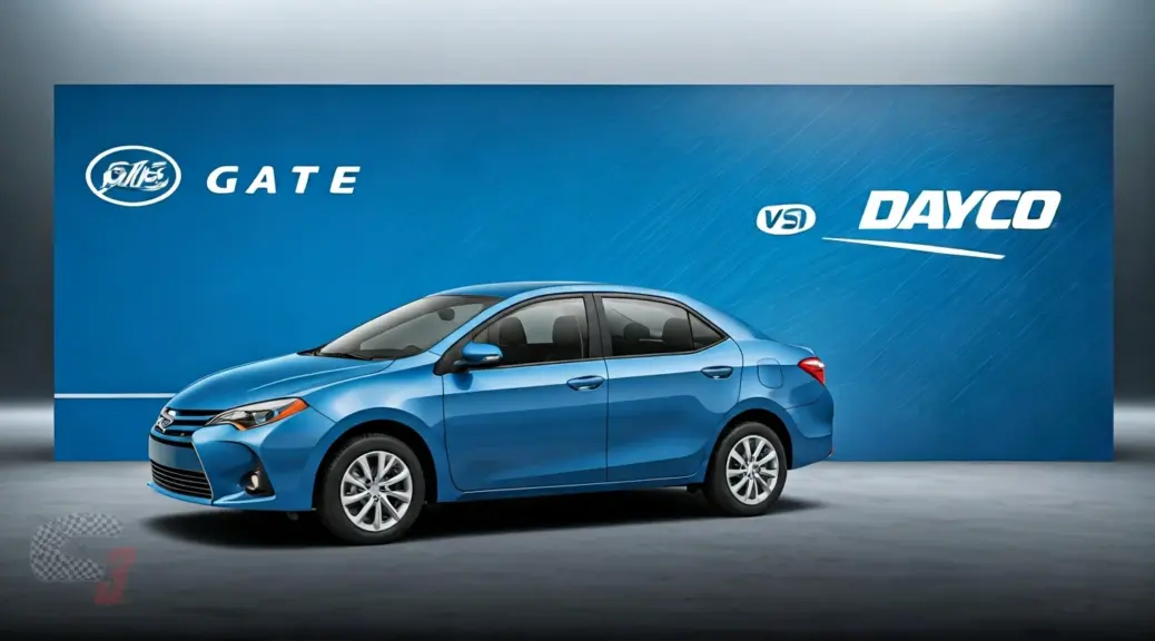 Gates vs Dayco para Toyota Corolla - C3 Care Car Center